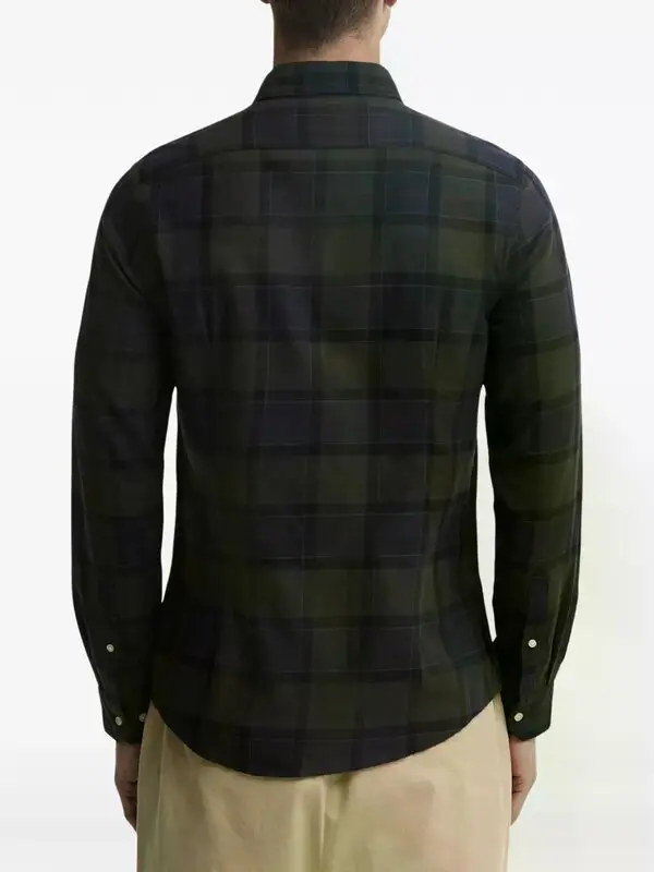 Barbour Tartan-check Button-down Shirt