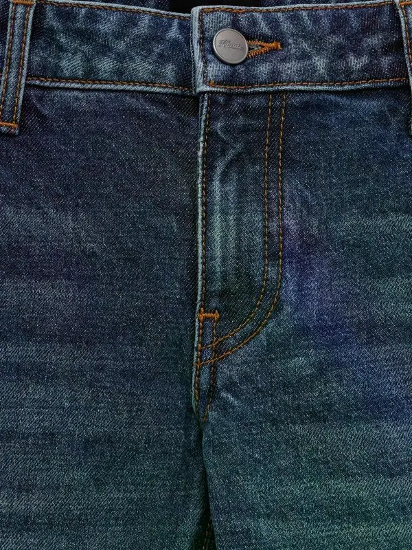 Khaite Faded Flared Jeans
