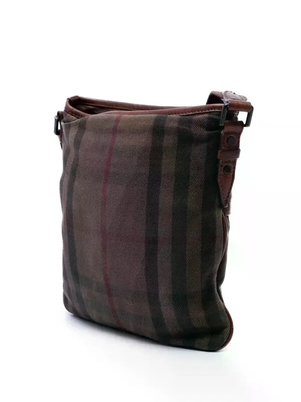 Burberry 2000-2017 Exploded Check Cotton Crossbody Bag