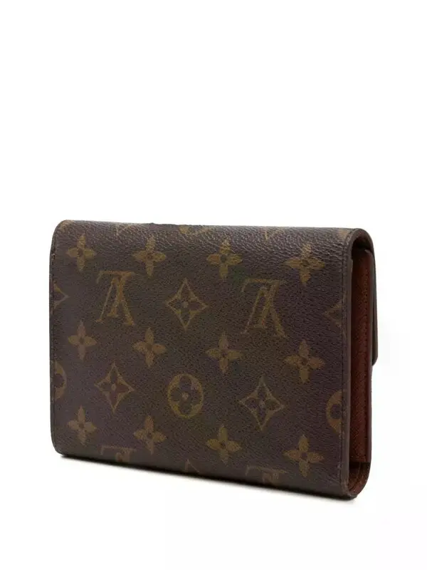 LOUIS VUITTON 2001 Monogram Porte Tresor Etui Papiers Wallet Small Wallets