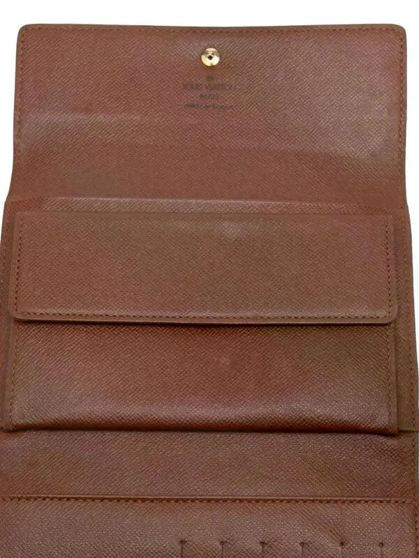 LOUIS VUITTON 2001 Monogram Porte Tresor Etui Papiers Wallet Small Wallets