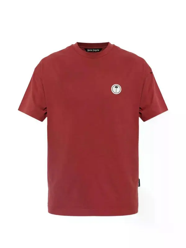 Palm Angels Logo-patch T-shirt