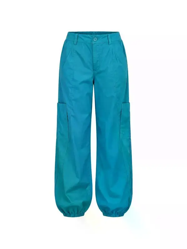 KAOS Pocket-detail Elasticated-cuff Cargo Pants