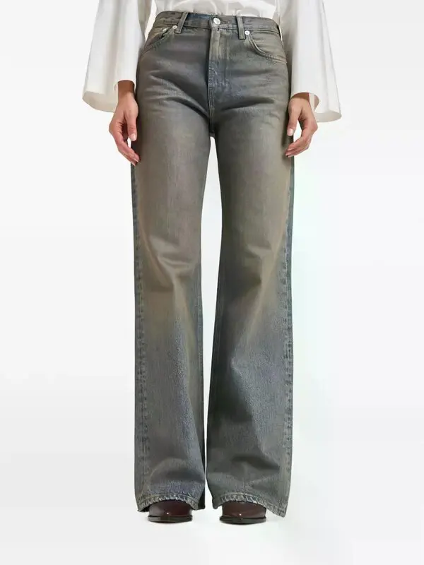 HAIKURE Wide-leg Jeans - Blue