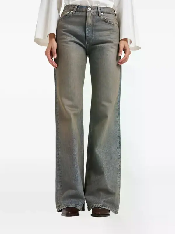 HAIKURE Wide-leg Jeans - Blue
