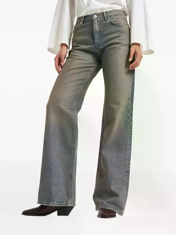 HAIKURE Wide-leg Jeans - Blue