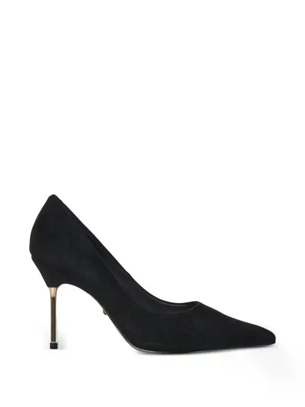 Kurt Geiger Pointed-toe Suede Pumps - Black