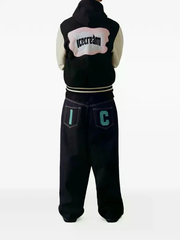 ICECREAM Logo-patch Varsity Jacket