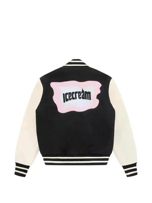 ICECREAM Logo-patch Varsity Jacket
