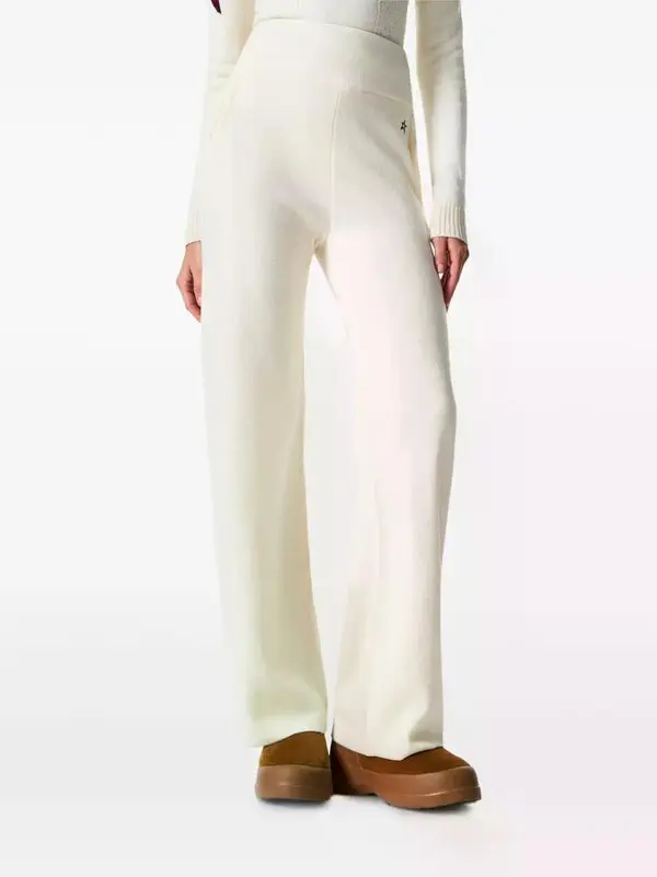 Perfect Moment Chalet Merino Wool Knitted Pant - Neutrals