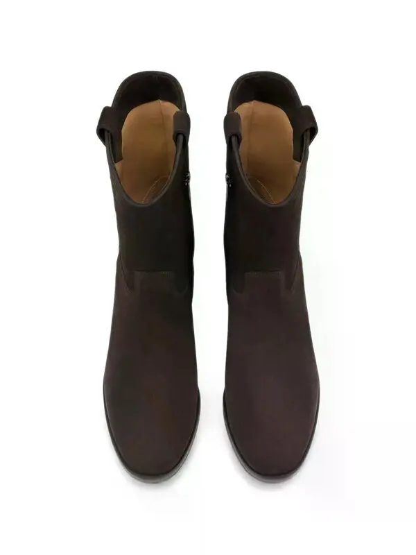 DOUCAL'S Suede Pull-tab Boots