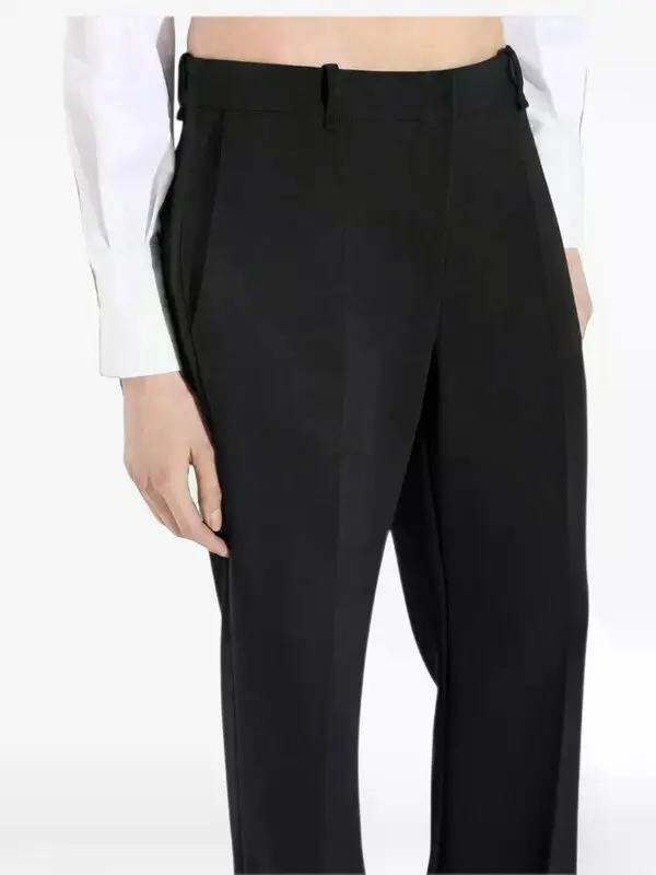Elisabetta Franchi Lightweight Crêpe Fabric Trousers