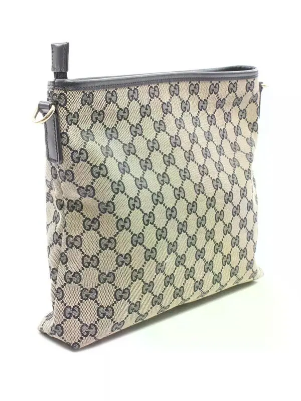 Gucci 2000-2015 Gg Canvas Web Crossbody Bag