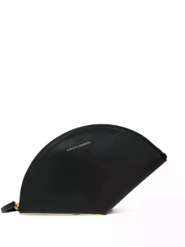 Carolina Herrera Consuelo Leather Clutch