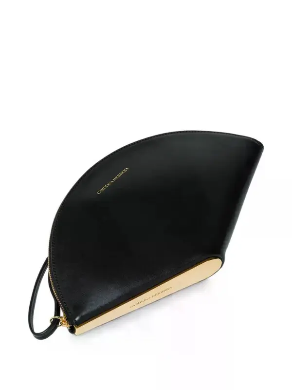 Carolina Herrera Consuelo Leather Clutch