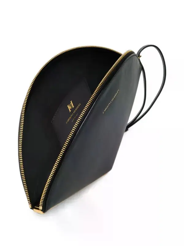 Carolina Herrera Consuelo Leather Clutch