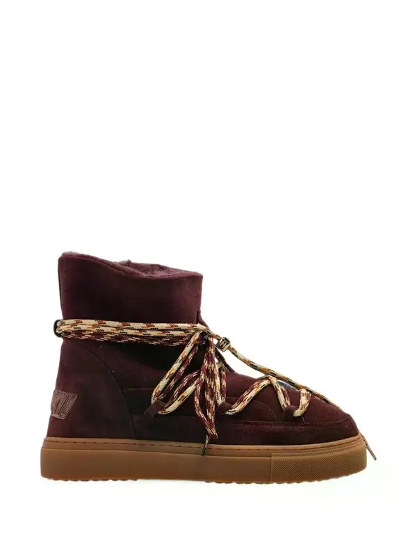 Inuikii Suede Double Tie Snow Boots