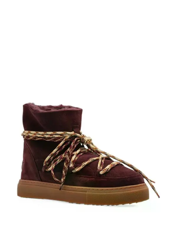 Inuikii Suede Double Tie Snow Boots