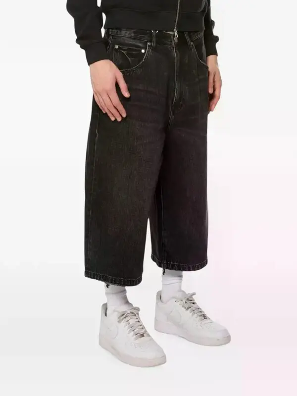 LLC Achromatic Denim Shorts