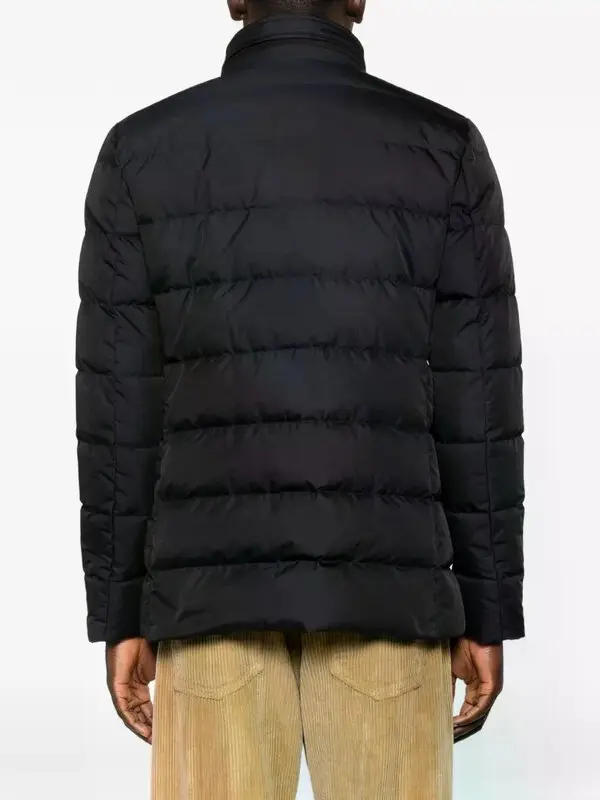 MOORER Quilted High-neck Jacket