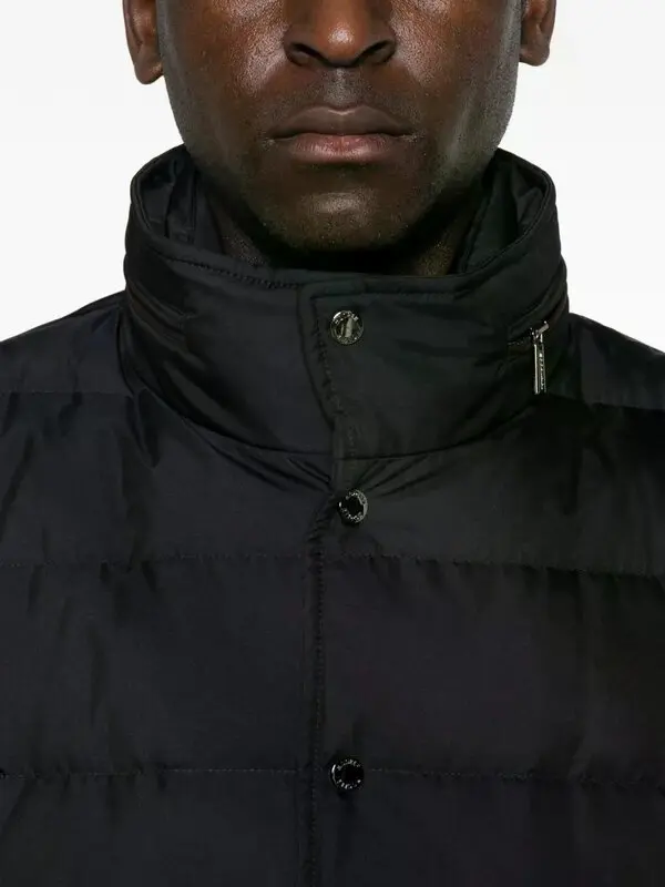 MOORER Quilted High-neck Jacket