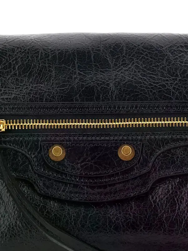 Balenciaga Le City Leather Clutch Bag