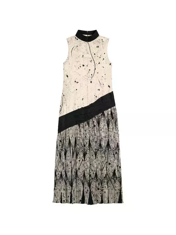 YANGKEHAN Floral-print Sleeveless Maxi Dress