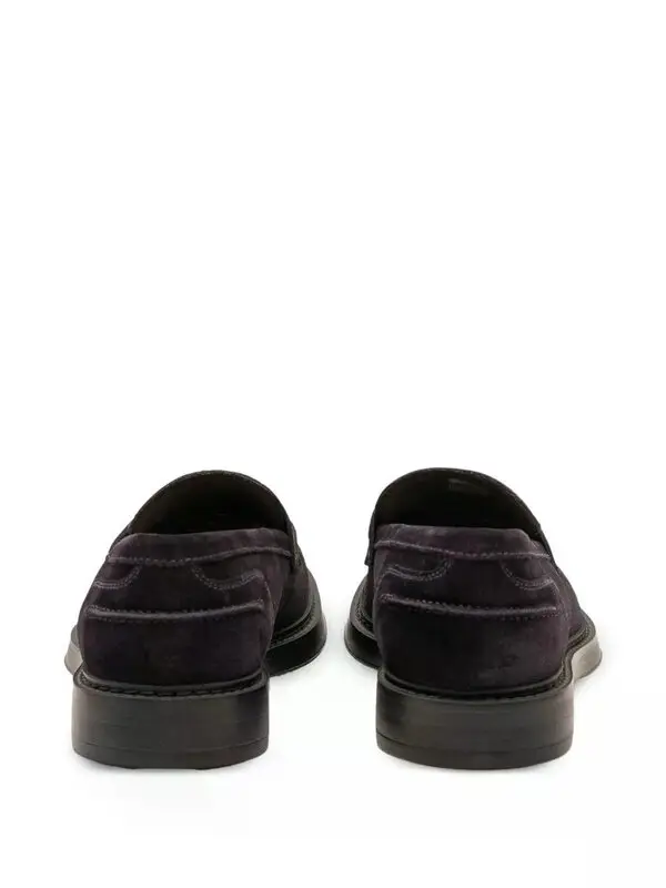 DOUCAL'S Suede Penny Loafers
