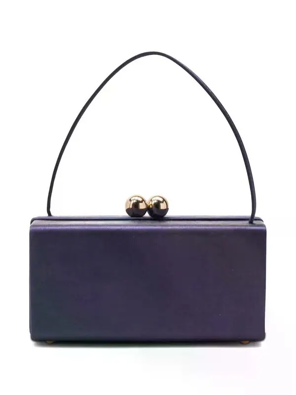 Carolina Herrera Mimi Satin Mini Bag - Blue