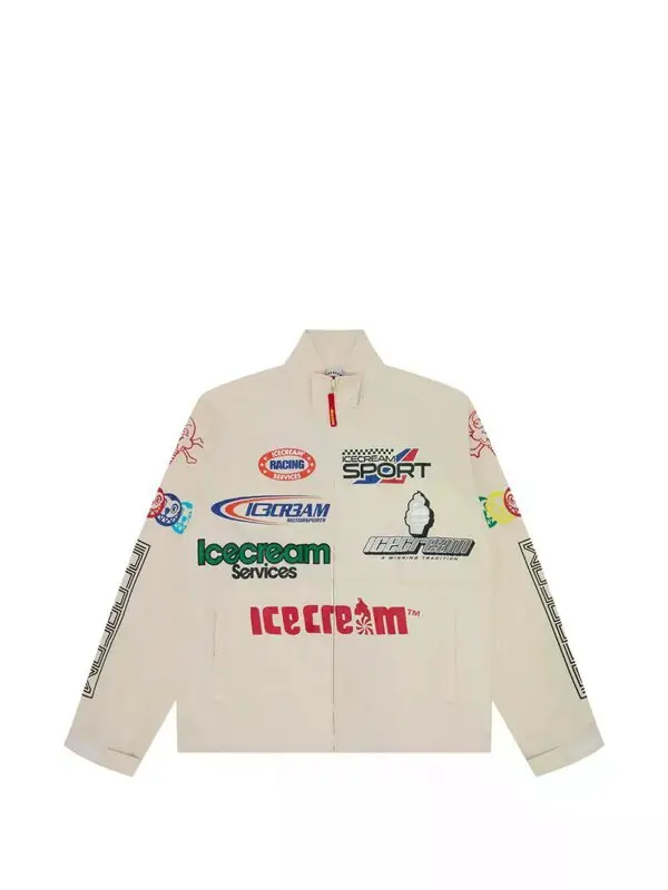 ICECREAM Pit Crew Zip-up Sport Jacket