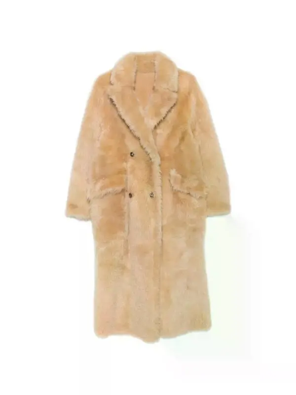 FURLING BY GIANI Flora Double-breasted Reversible Coat