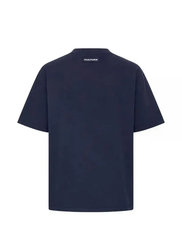 CULTURA Logo-print Oversized T-shirt