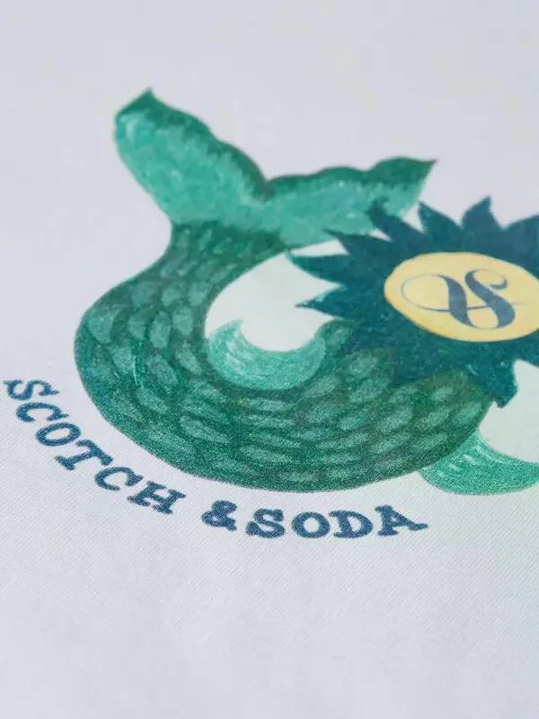 Scotch & Soda Artwork Graphic-print T-shirt