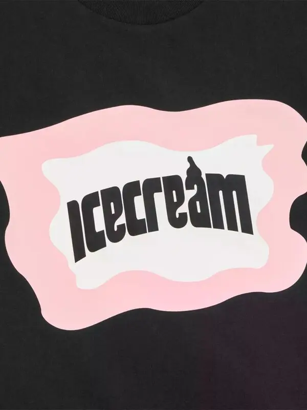 ICECREAM Logo-print Cotton T-shirt