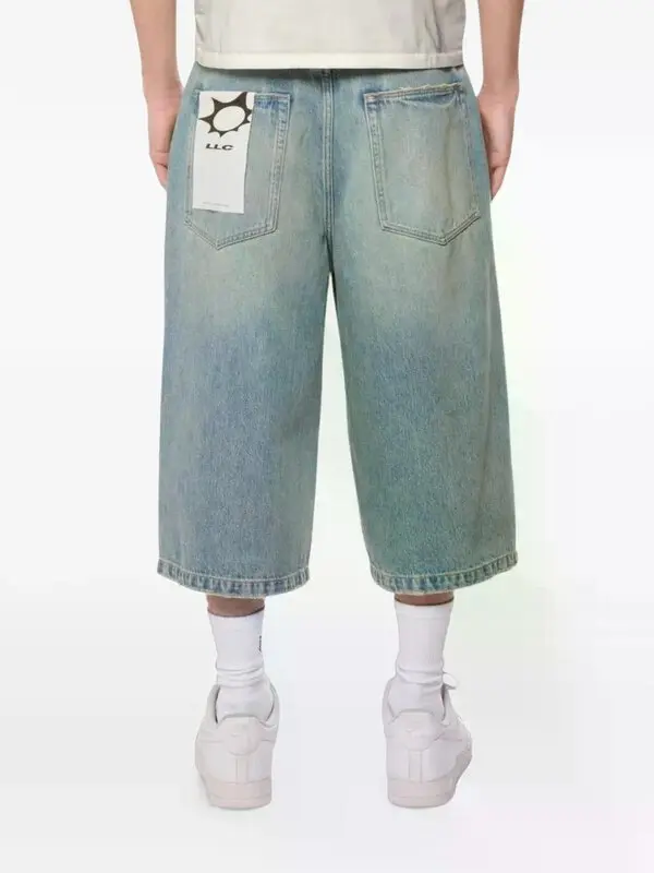 LLC Faded Distressed Shorts