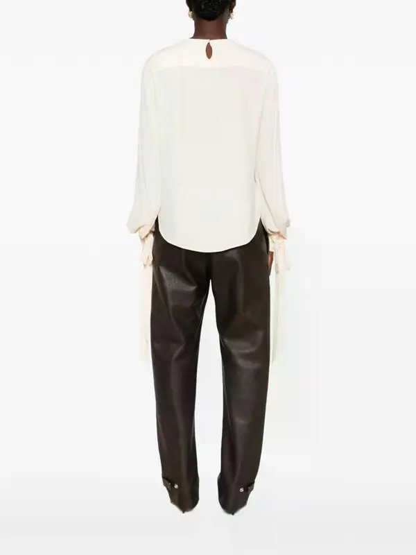 Alberta Ferretti Crew-neck Blouse