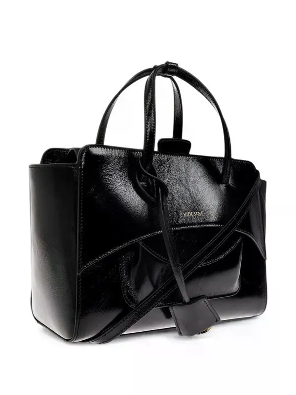 HIDESINS Medium Flap Leather Tote Bag