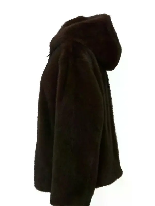 P.a.r.o.s.h Faux-fur Hooded Jacket