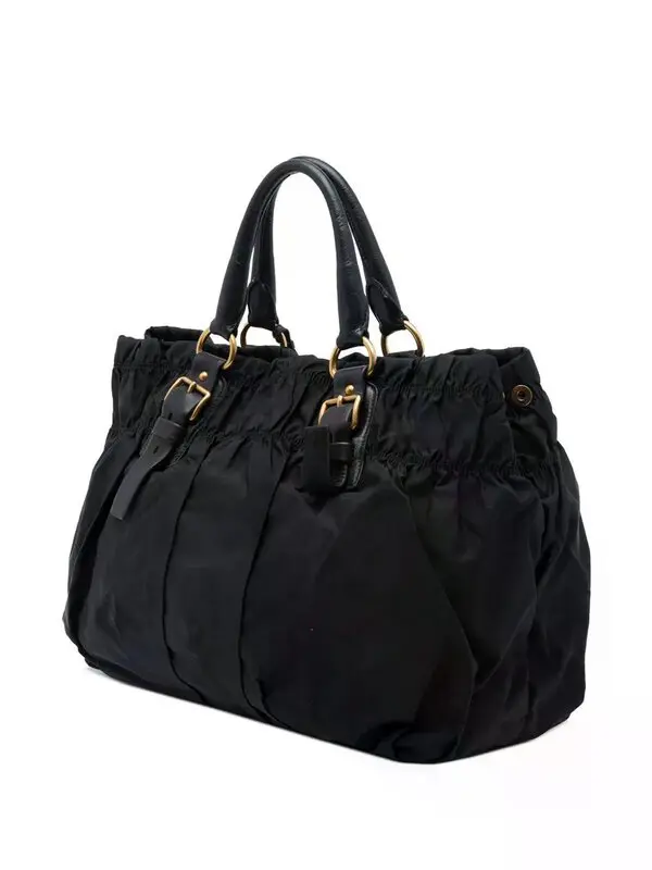 Prada 2010-2026 Tessuto Gaufre Tote Bag
