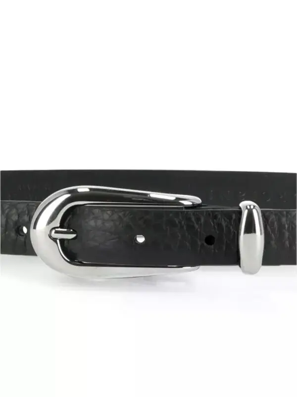 Orciani Grained Leather Belt