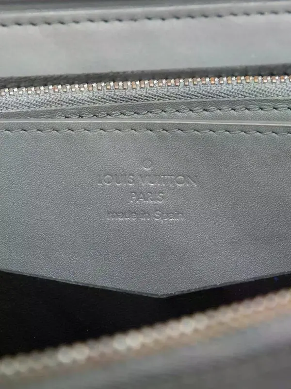 LOUIS VUITTON 2017 Damier Infini Zippy Wallet Xl Long Wallets