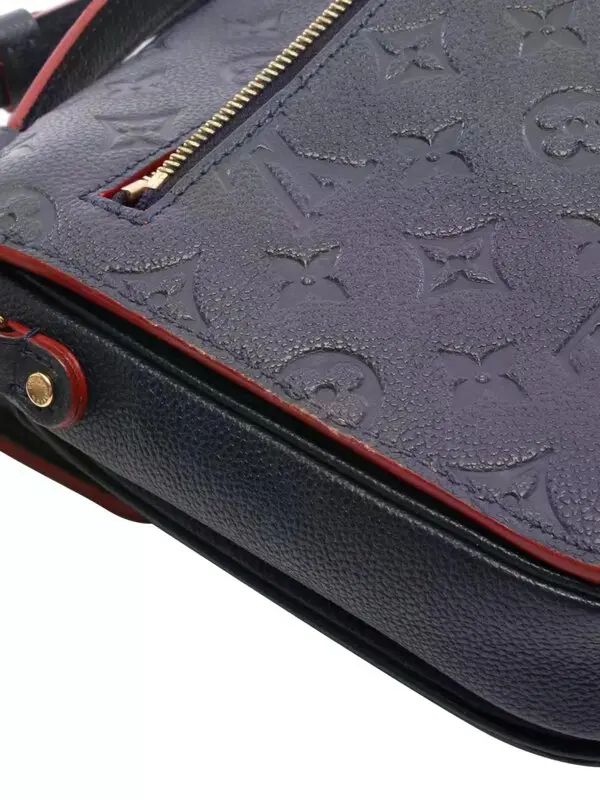 LOUIS VUITTON 2019 Monogram Empreinte Pochette Metis Satchel