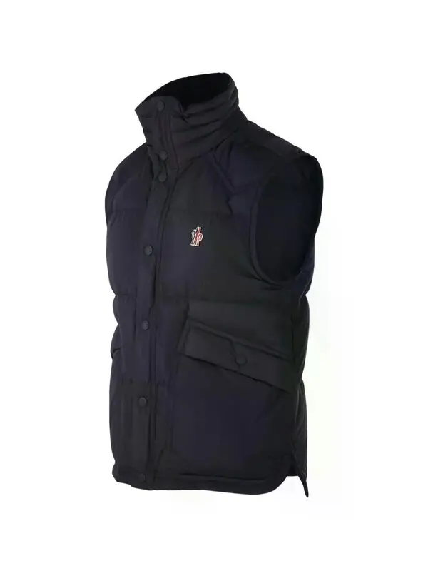 Moncler Quilted Logo-patch Gilet
