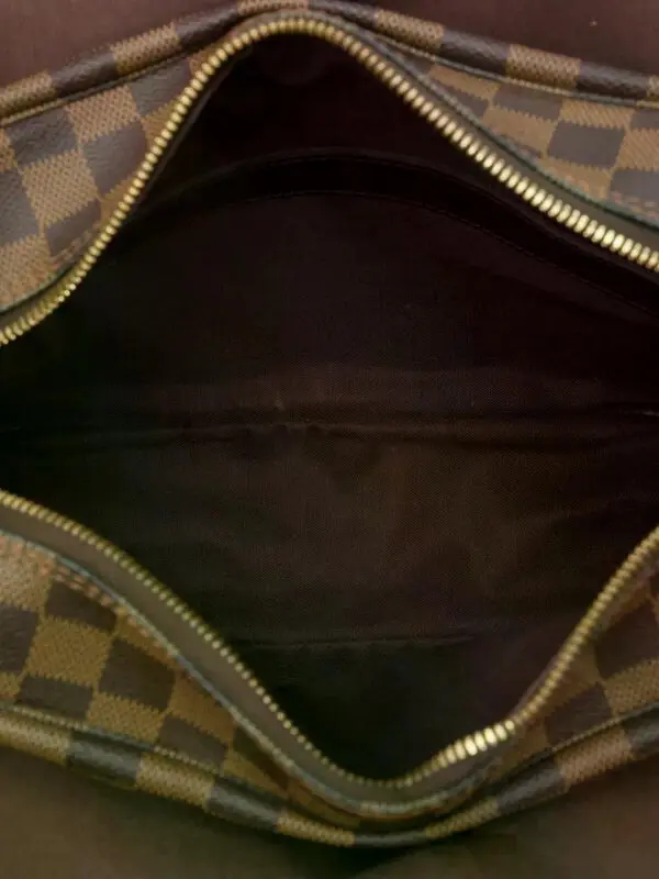 LOUIS VUITTON 2008 Damier Ebene Naviglio Crossbody Bag