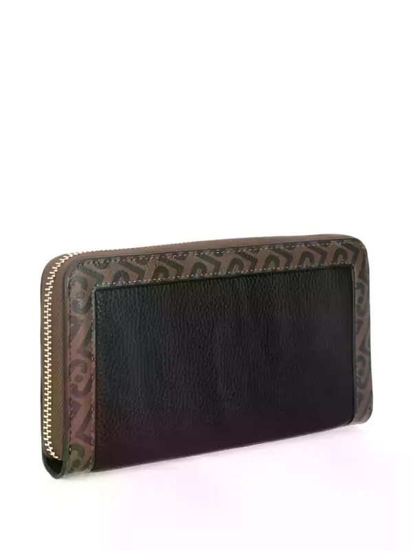 Liu Jo Monogram-print Studded Wallet