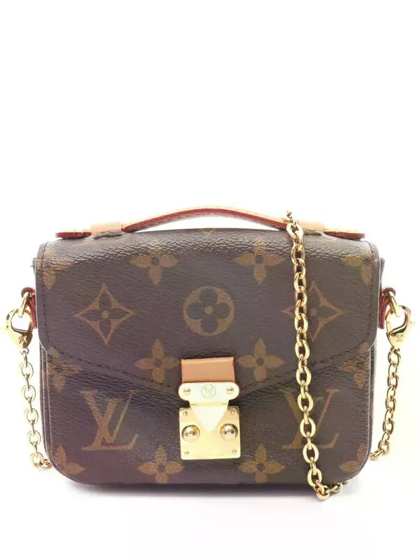 LOUIS VUITTON 2021-2026 Monogram Micro Metis Satchel