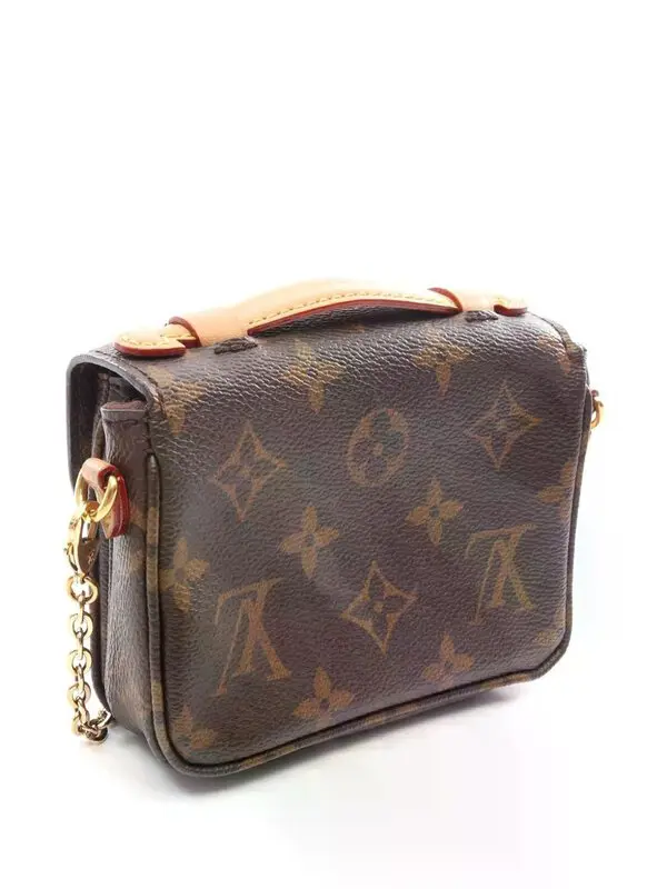 LOUIS VUITTON 2021-2026 Monogram Micro Metis Satchel