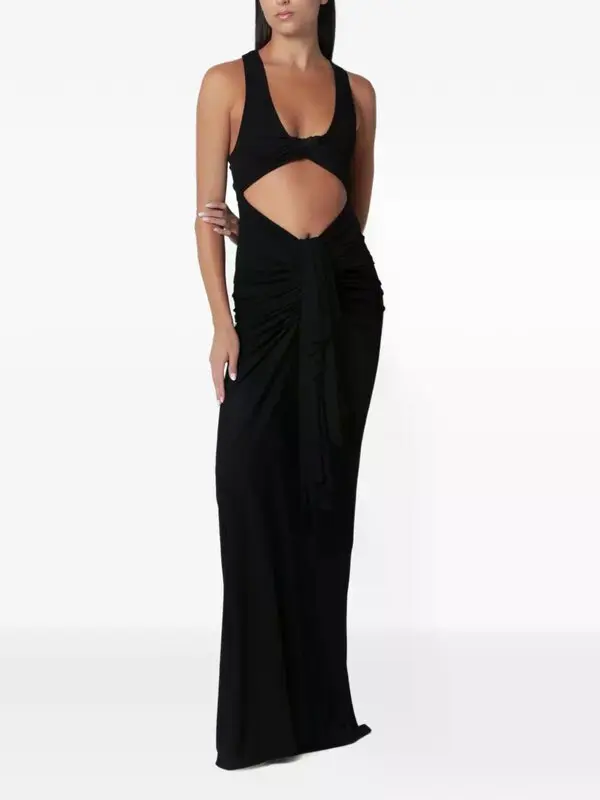 Christopher Esber Vivenda Cut-out Draped Dress