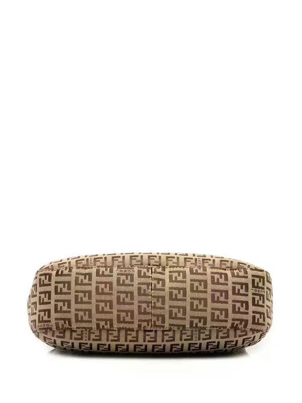 Fendi 2000-2010 Zucchino Canvas Shoulder Bag