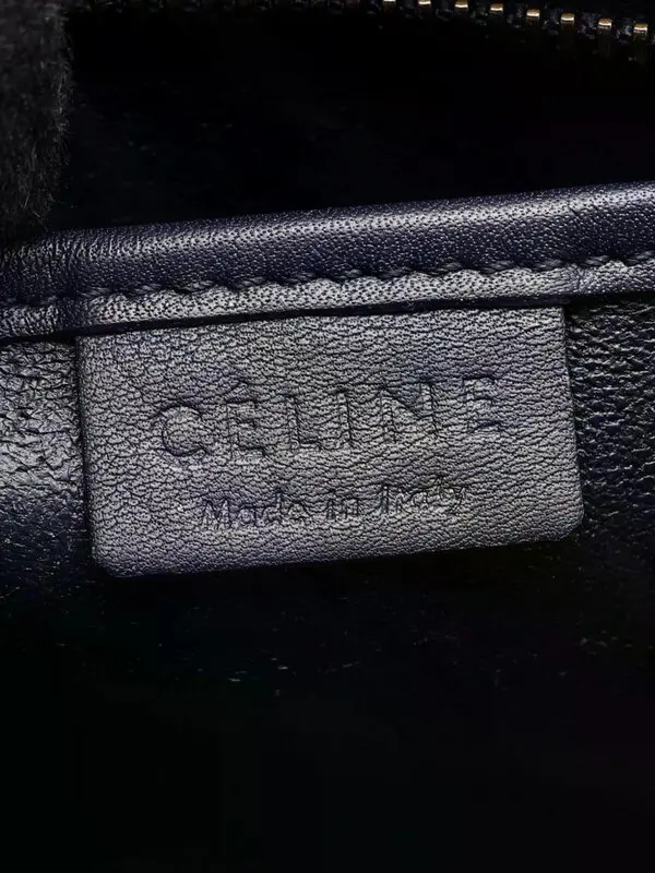 Celine 2000-2026 Nano Leather Luggage Tote Satchel